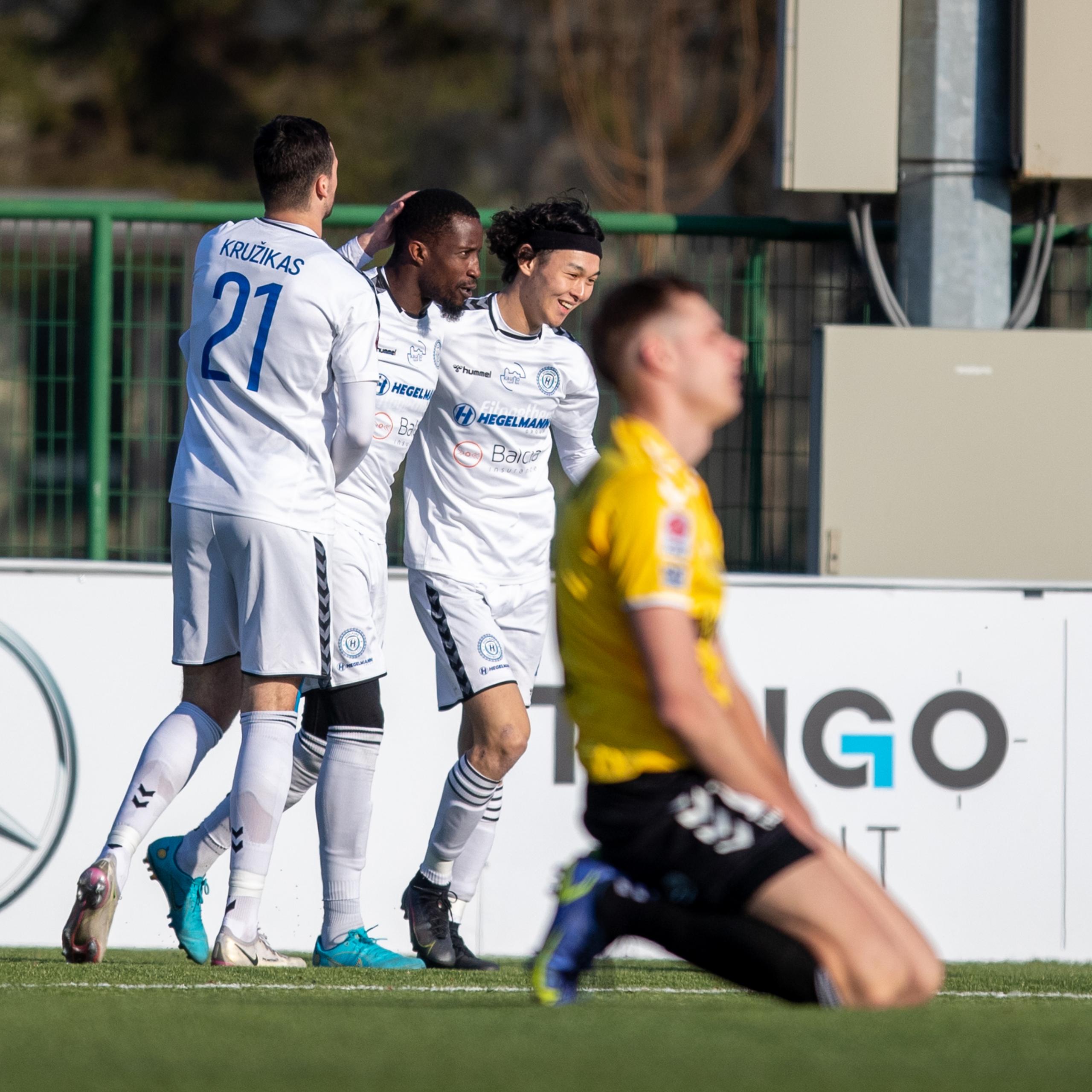 FC „Hegelmann“ išrašė debiutantams pirmą nesėkmę - Hegelmann