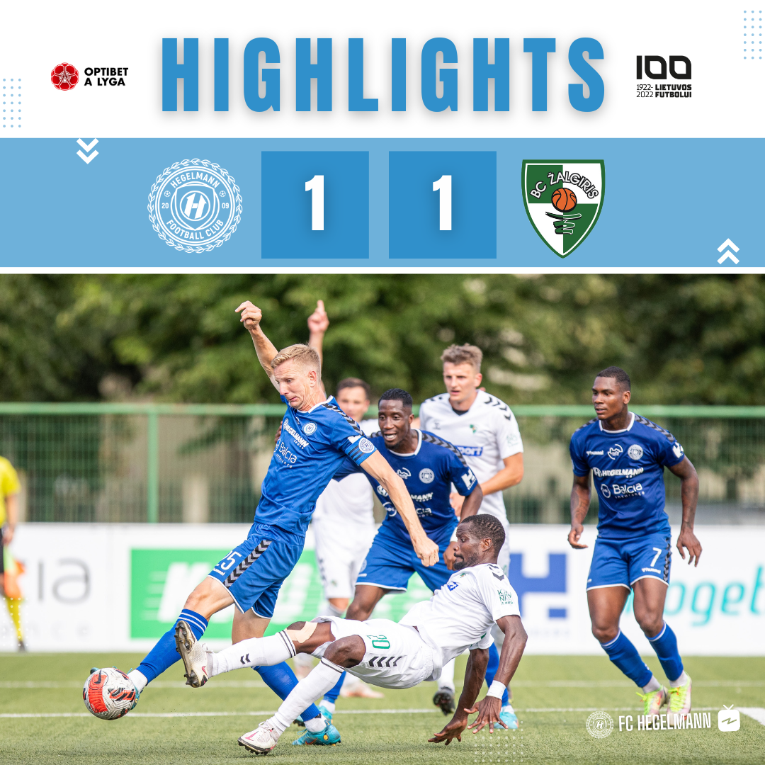 Optibet A lyga 23 turas: FC Hegelmann x FK Kauno Žalgiris | HIGHLIGHTS ...