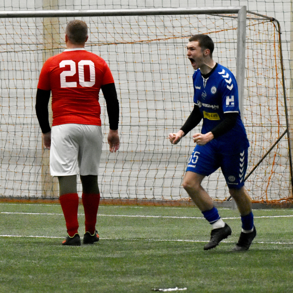 FC „Hegelmann" B ekipa kovingomis lygiosiomis užbaigė KAFF Žiemos ...