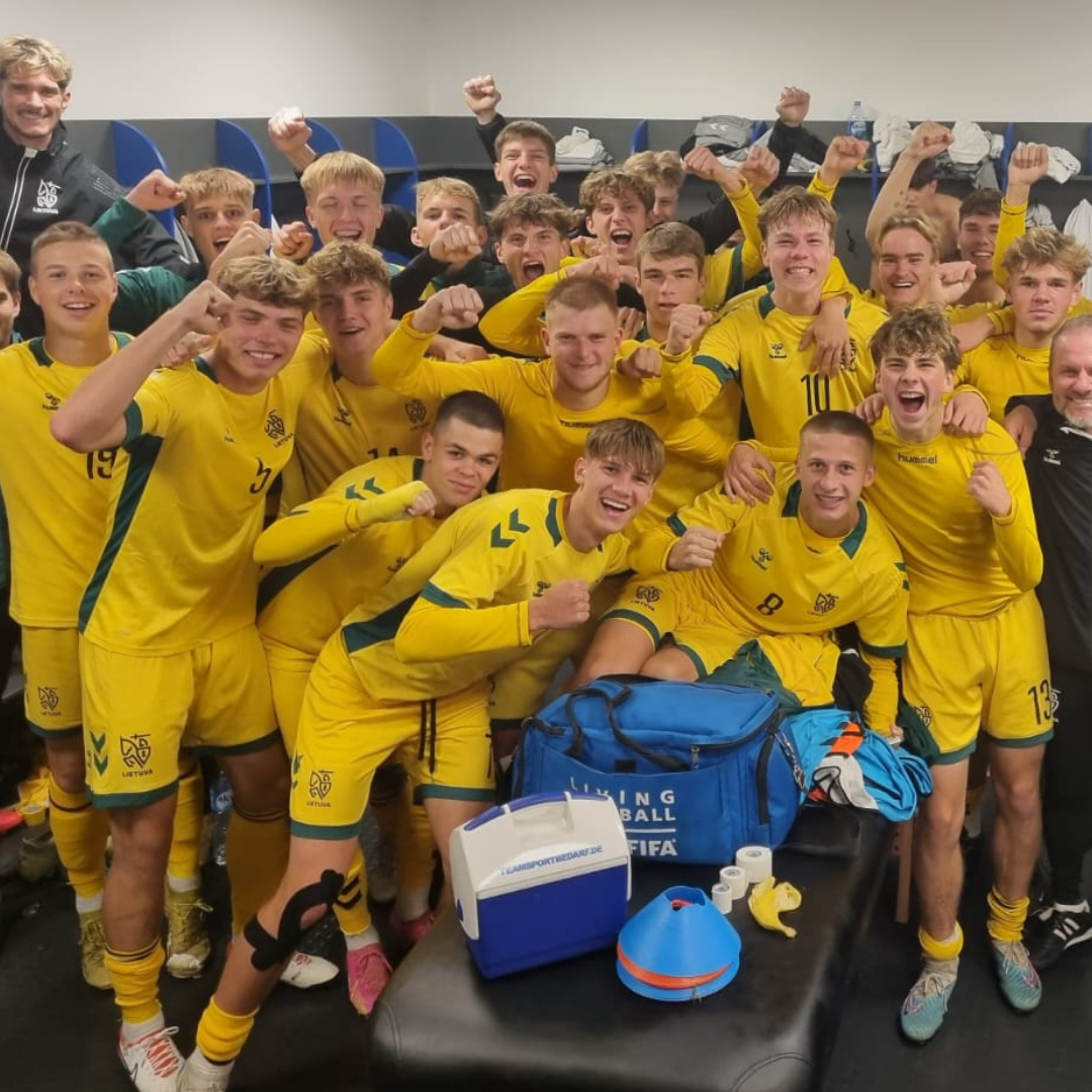 Lukas Jonaitis prisidėjo prie Lietuvos U19 rinktinės pergalės ...
