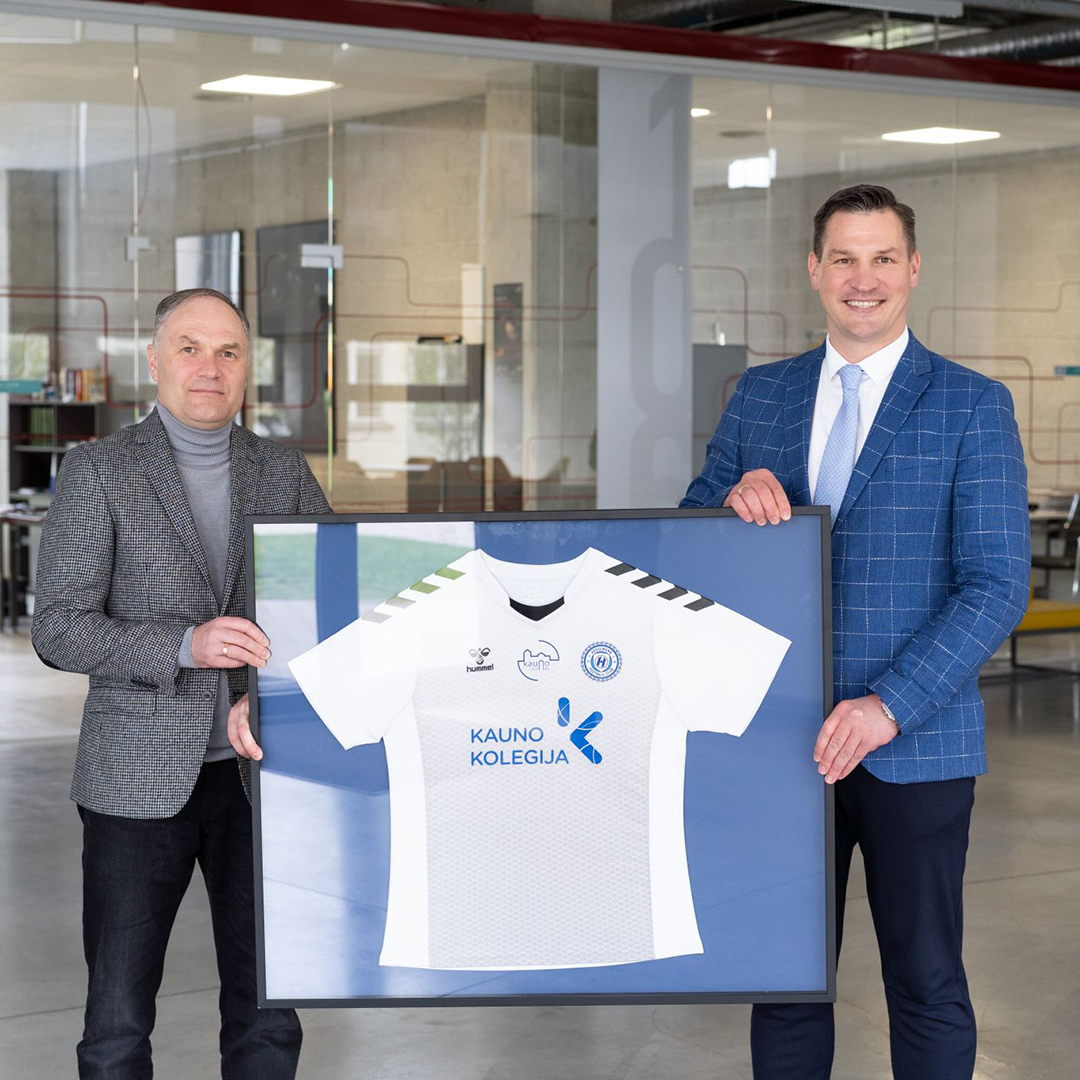Sėkminga FC „Hegelmann" ir Kauno Kolegijos partnerystė - Hegelmann