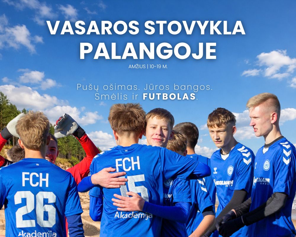 Vasaros futbolo stovykla Palangoje 2026 - Hegelmann