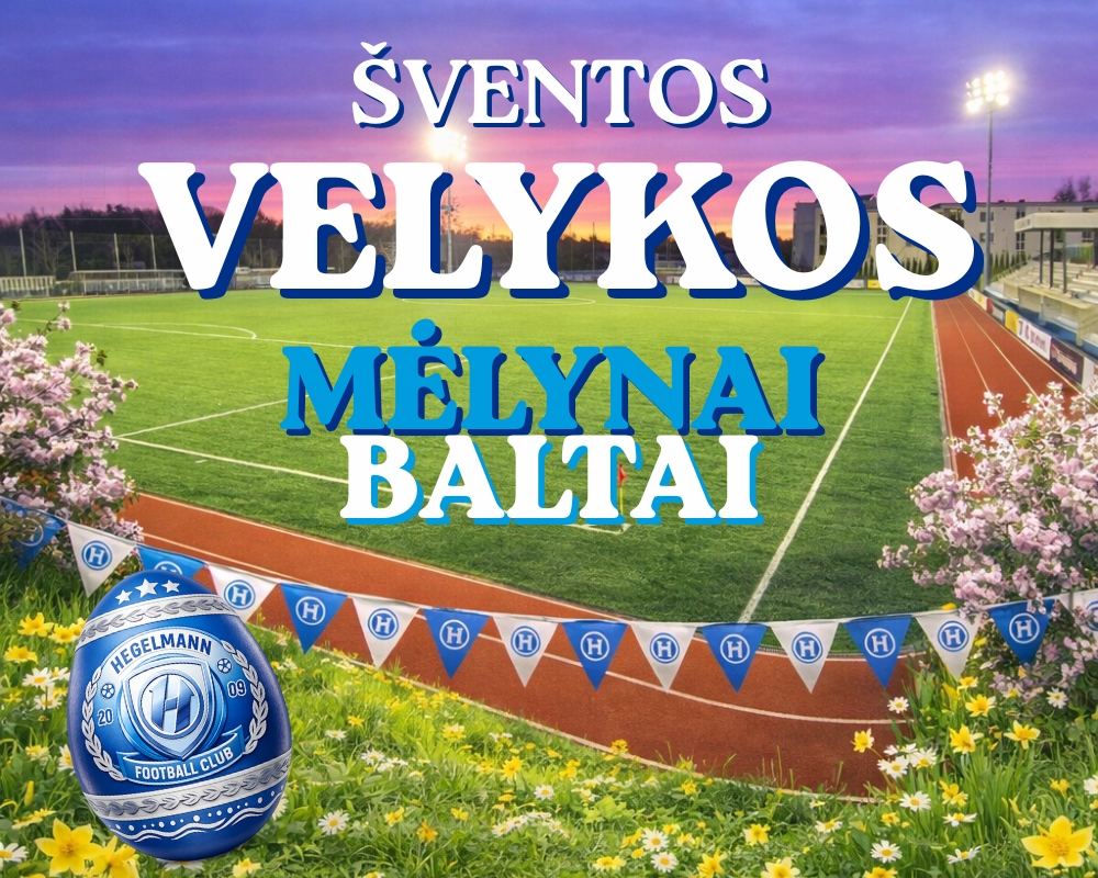 Šv. Velykos mėlynai baltai: šventinis futbolo savaitgalis Raudondvario ...